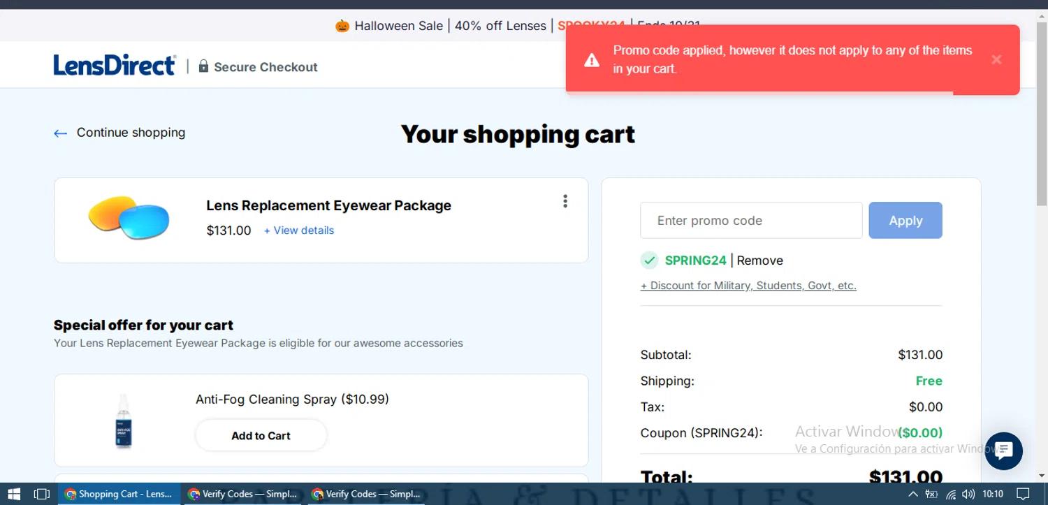 Get 40% Off → Lens Direct Coupon Codes May 2026